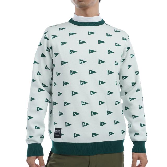 アドミラル　Admiral　フラッグジャカード クルーセーター