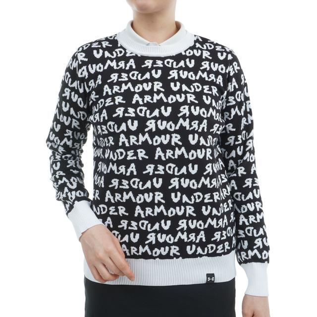 アンダーアーマー　Under Armour　UA ジャカード クルーネック セーター　レディス