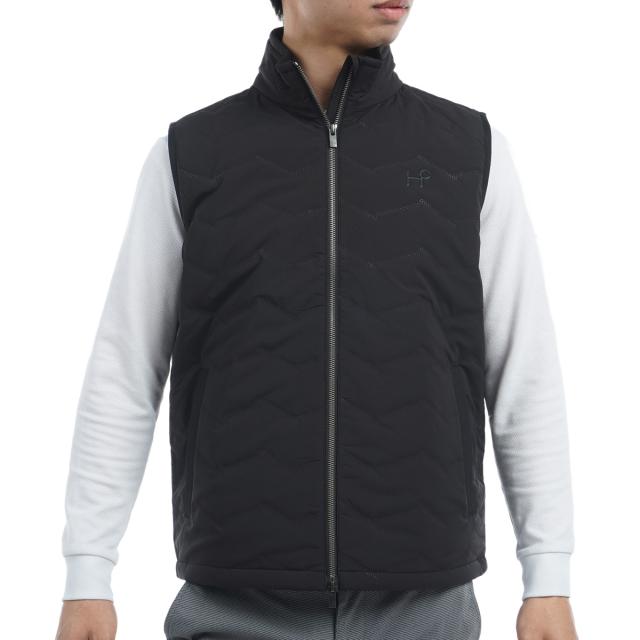 ヒールクリーク　Heal Creek　ストレッチ ツイルピンソニックキルトベスト