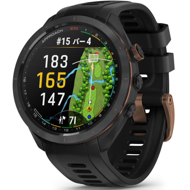 ゴルフ 距離計 ガーミン　GARMIN　Approach S70 Bronze Edition 距離測定器 距離計測器
