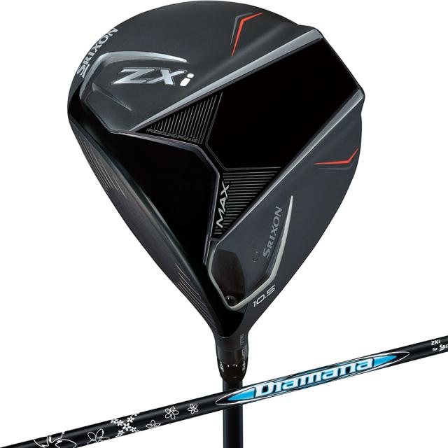 ダンロップ　SRIXON　スリクソン ZXi MAX ドライバー Diamana ZXi 50　シャフト：Diamana ZXi 50　レフティ