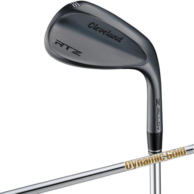 クリーブランド　CG　RTZ ブラックサテン ウェッジ ダイナミックゴールド HT　シャフト：ダイナミックゴールド HT
