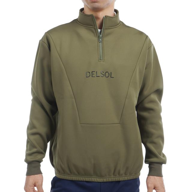 デルソルゴルフ　DELSOL GOLF　裏フリースボンディングプルオーバー