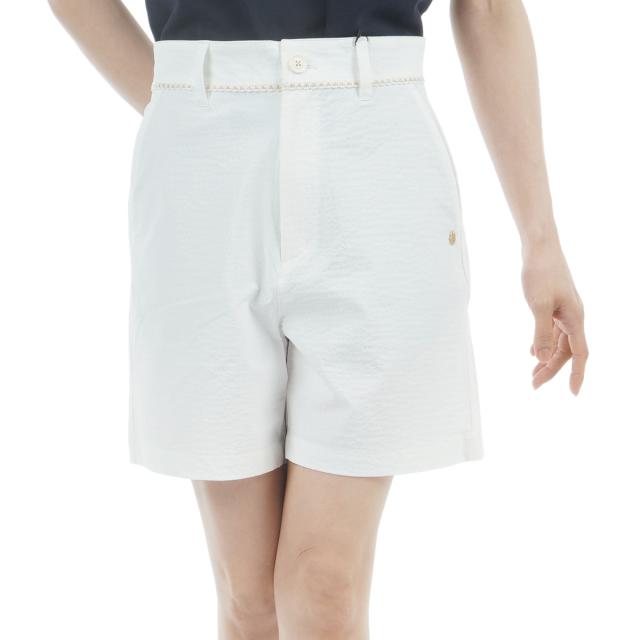 セント・アンドリュース　St ANDREWS　ナイロンドビー ストレッチショートパンツ　レディス