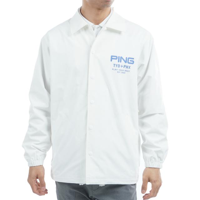 ピン　PING　ストレッチタフタ コーチジャケット