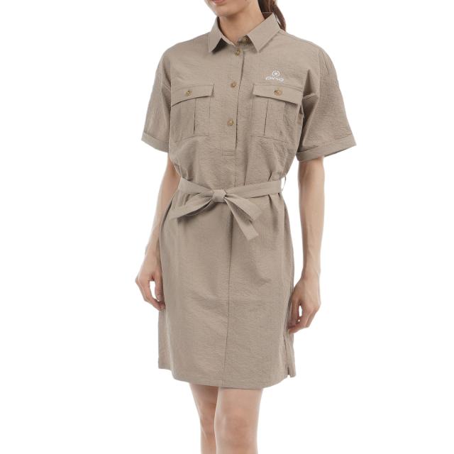 ピン　PING　シアサッカーワンピース　レディス