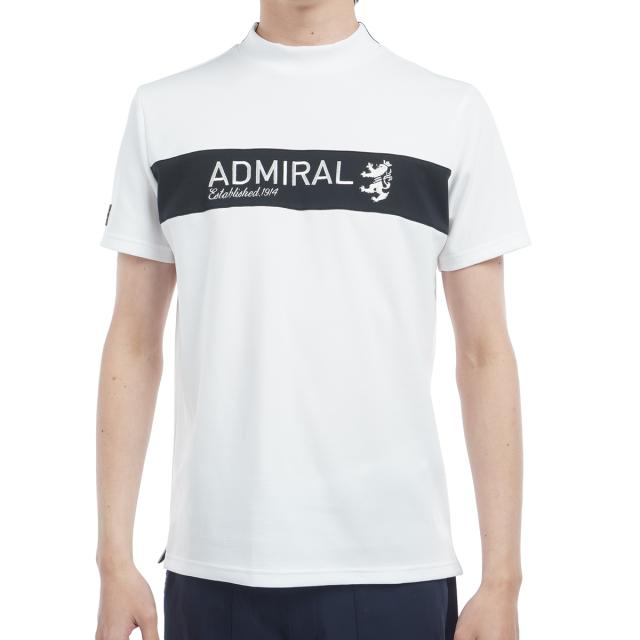 アドミラル　Admiral　カラタッチ モックネック半袖シャツ