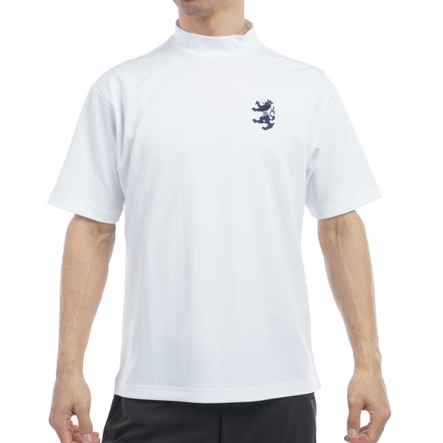 アドミラル　Admiral　ストレッチ ビッグ鹿の子 アクティブモックネック半袖シャツ