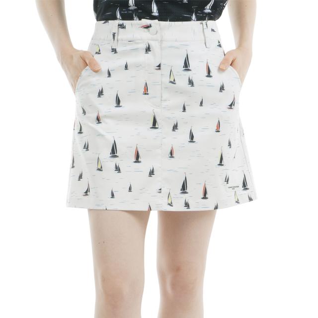 トミー ヒルフィガー ゴルフ　  GOLF　ストレッチ ヨットプリント スカート　レディス