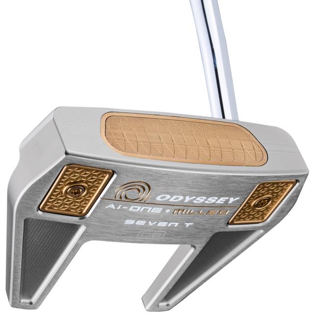 オデッセイ　AI-ONE MILLED　Ai-ONE MILLED SEVEN T SLV DB PSTL パター　シャフト：STROKE LAB 90