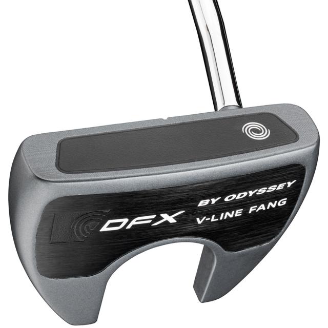 オデッセイ　DFX　DFX BY ODYSSEY V-LINE FANG DB パター　シャフト：スチール