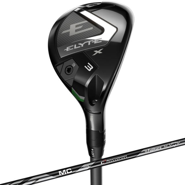キャロウェイゴルフ　ELYTE　エリート X ユーティリティ Fujikura MC 70 for Callaway　シャフト：Fujikura MC 70 for Callaway