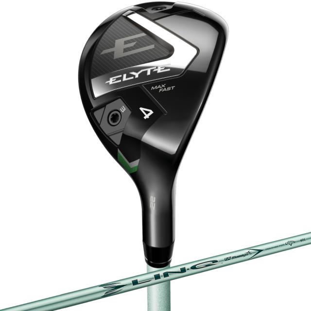 キャロウェイゴルフ　ELYTE　エリート MAX FAST ユーティリティ LIN-Q GREEN 40 for Callaway　シャフト：LIN-Q GREEN 40 for Callaway…