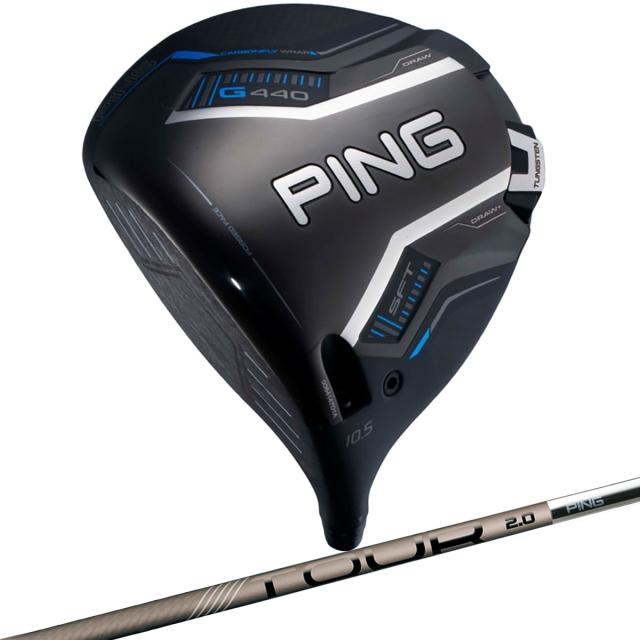 ピン　G440　G440 SFT ドライバー PING TOUR 2.0 CHROME 65／75　シャフト：PING TOUR 2.0 CHROME 65　レフティ