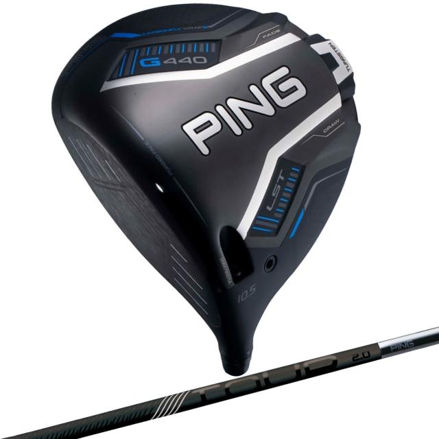 ピン　G440　G440 LST ドライバー PING TOUR 2.0 BLACK 65／75　シャフト：PING TOUR 2.0 BLACK 65　レフティ