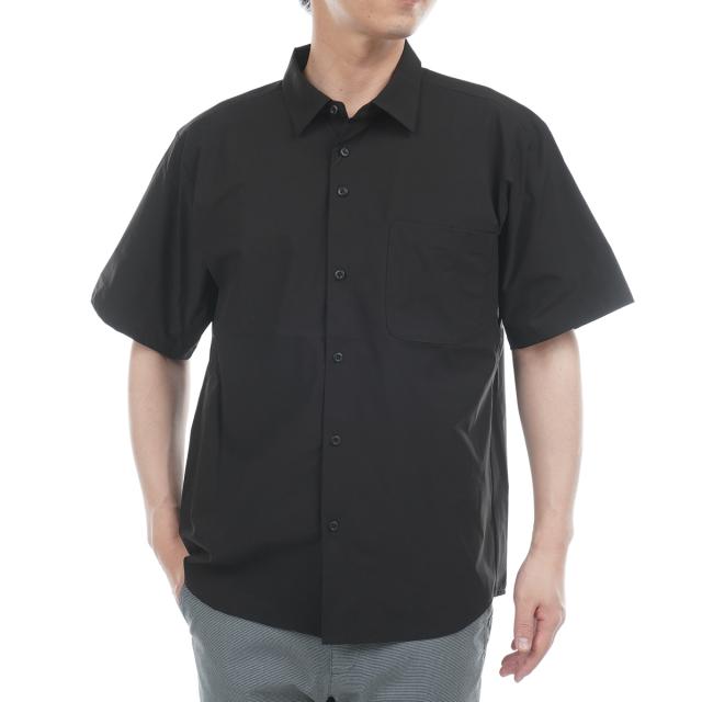 アンパスィ　and per se & GOLF　ストレッチ ＆タイプライター 半袖シャツ