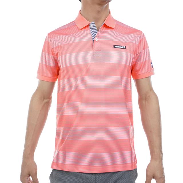 アドミラル　Admiral　ボーダー 半袖ポロシャツ