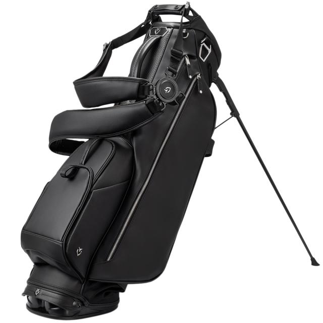 ヴェゼル　VESSEL　カーボン ラックス ダブルストラップ スタンドキャディバッグ ヴェゼル VESSEL カーボン ラックス ダブルストラップ スタンド