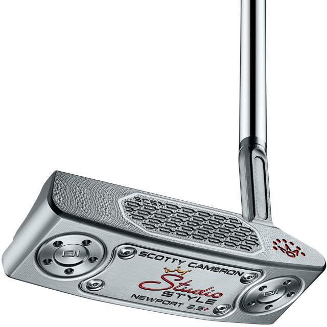 スコッティキャメロン　SCOTTY CAMERON　スタジオスタイル ニューポート 2.5 プラス パター　シャフト：オリジナルスチール　レフティ