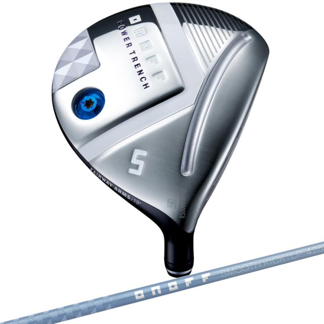 オノフ　LADY　オノフ レディ フェアウェイアームズ SMOOTH KICK LP-425F スカイブルー　シャフト：SMOOTH KICK LP-425F スカイブルー…