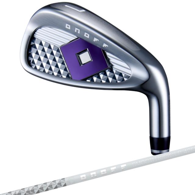 オノフ　LADY　オノフ レディ アイアン(4本セット) SMOOTH KICK LP-425I ホワイト　シャフト：SMOOTH KICK LP-425I ホワイト　レディス