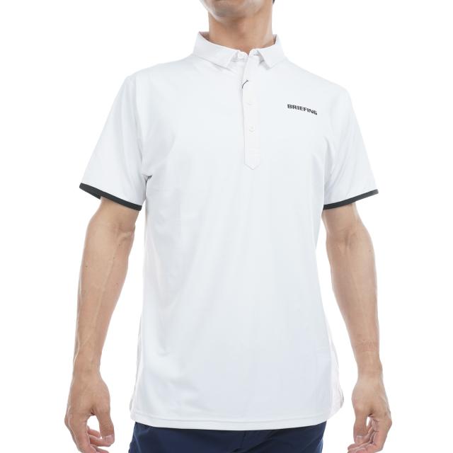 ブリーフィング　BRIEFING　パンチング メッシュ半袖ポロシャツ