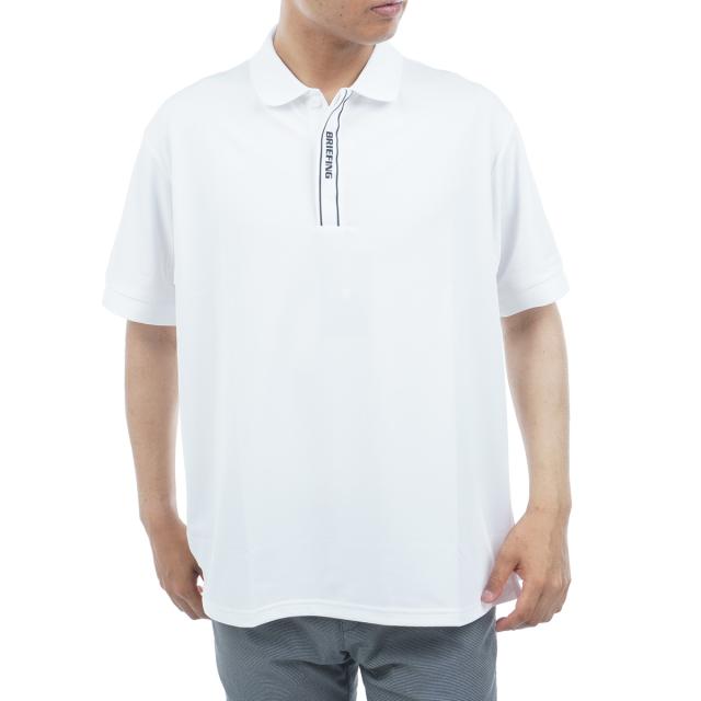 ブリーフィング　BRIEFING　ミニ ロゴ RF 半袖ポロシャツ