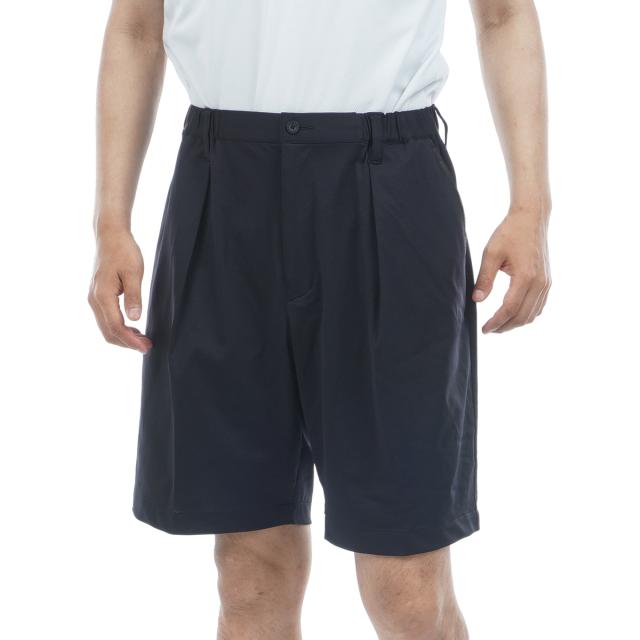 ブリーフィング　BRIEFING　ストレッチ メッシュ ワイド ワンタックハーフパンツ