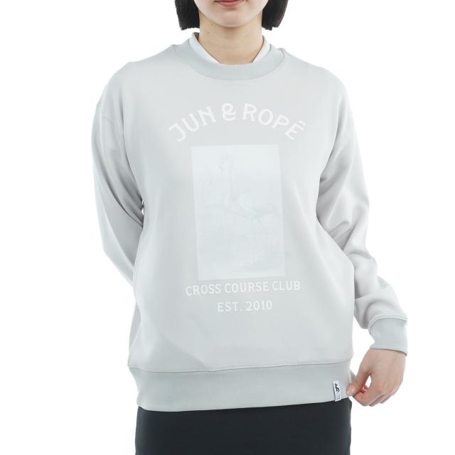 ジュン アンド ロペ　JUN & ROPE　フラミンゴグラフィックプルオーバー　レディス