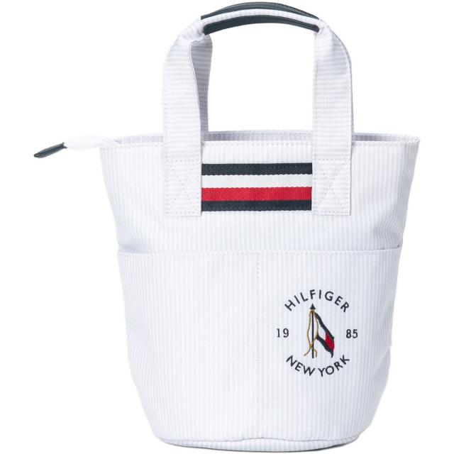 トミー ヒルフィガー ゴルフ　  GOLF　ストライプ ラウンドバッグ