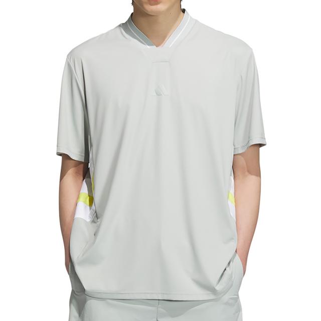 アディダス　Adidas　ビヨンド ザ コース ストレッチ ルーズフィットスキッパー半袖シャツ