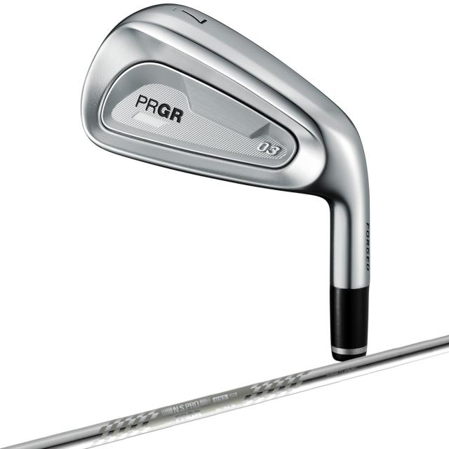プロギア　PRGR　03 アイアン(単品) N.S.PRO スペックスチールIII ver.2　シャフト：N.S.PRO スペックスチールIII ver.2