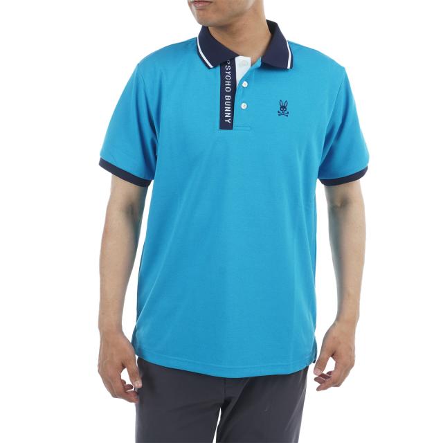 サイコバニー　PSYCHO BUNNY　ドライミックス 半袖ポロシャツ