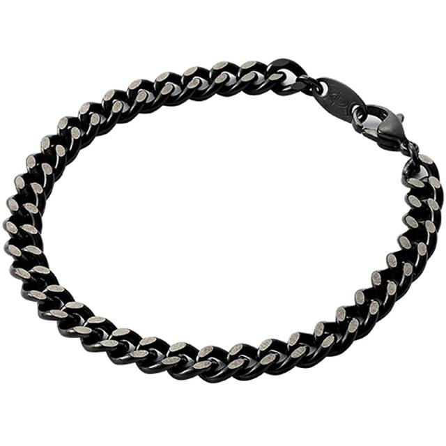 ファイテン　phiten　炭化チタンチェーンブレスレット 17cm