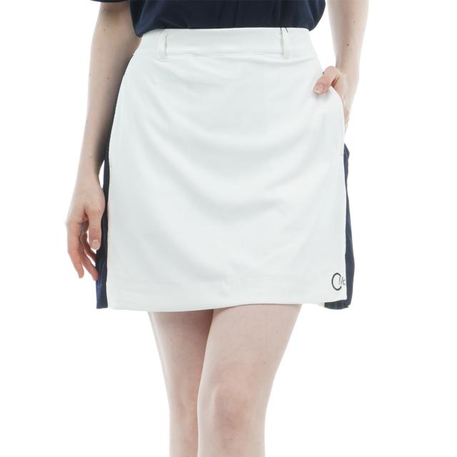 セシルマクビー グリーン　CECIL McBEE green　サイドプリーツスカート　レディス