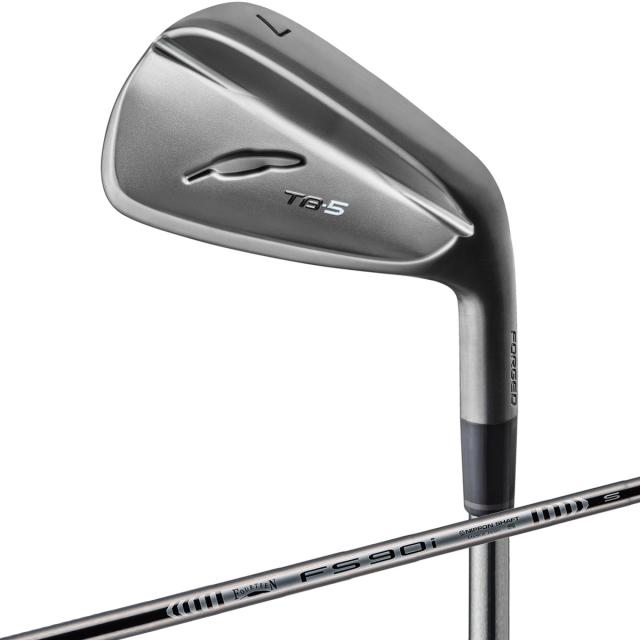 フォーティーン　TB-5　TB-5 フォージド アイアン(単品) ダイヤモンドブラックサテン仕上げ FS-90i BK　シャフト：FS-90i BK
