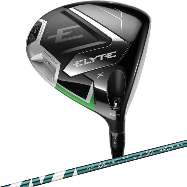 キャロウェイゴルフ　ELYTE　エリート X 10Kバージョン ドライバー VENTUS GREEN 5 for Callaway　シャフト：VENTUS GREEN 5 for Calla…
