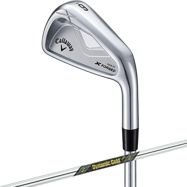 キャロウェイゴルフ　X　X フォージド MAX アイアン(単品) ダイナミックゴールド MID 115　シャフト：ダイナミックゴールド MID 115