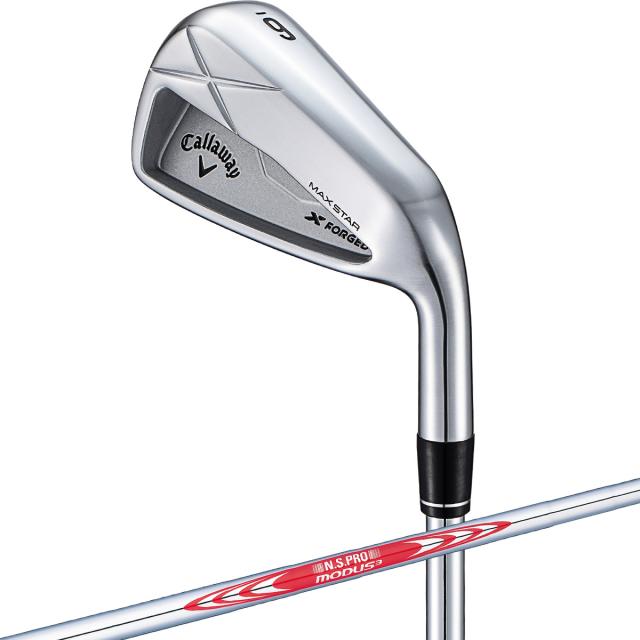 キャロウェイゴルフ　X　X フォージド MAX STAR アイアン(単品) N.S.PRO MODUS3 TOUR 105　シャフト：N.S.PRO MODUS3 TOUR 105