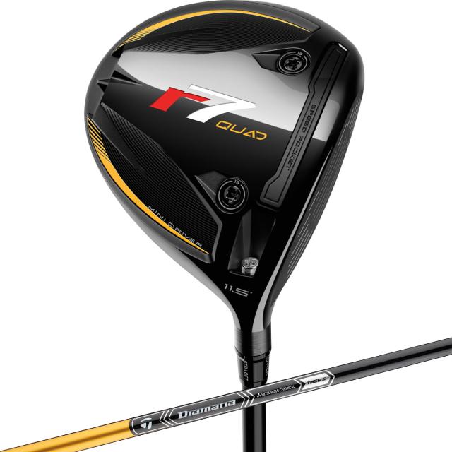 テーラーメイド　R7　r7 QUAD MINI ドライバー Diamana SILVER TM55 r7QMD　シャフト：Diamana SILVER TM55 r7QMD