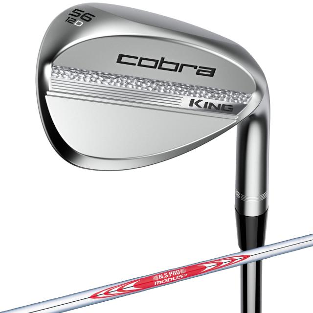 コブラ　KING　キング Dソール ウェッジ ニッケルクローム仕上げ N.S.PRO MODUS3 TOUR 105　シャフト：N.S.PRO MODUS3 TOUR 105