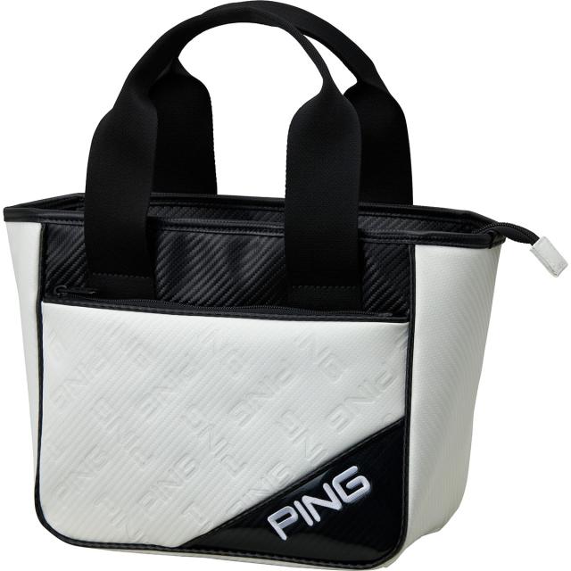 ピン　PING　エンボスラウンドトートバッグ