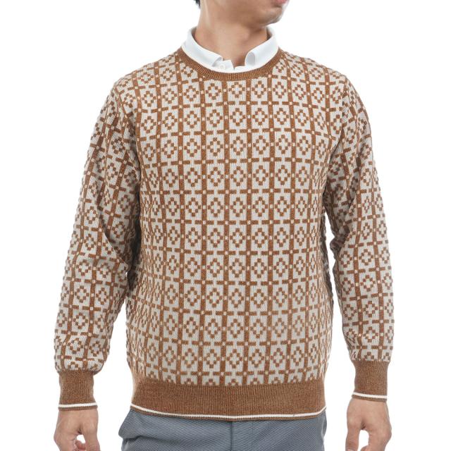 レザレクション　Resurrection　プラハパターンクルーネックセーター