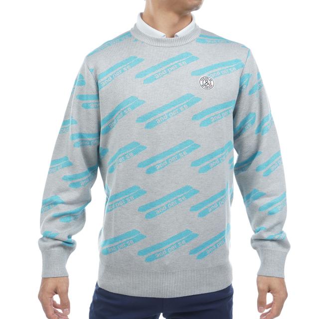 アンパスィ　and per se　クレアニットジャカードセーター