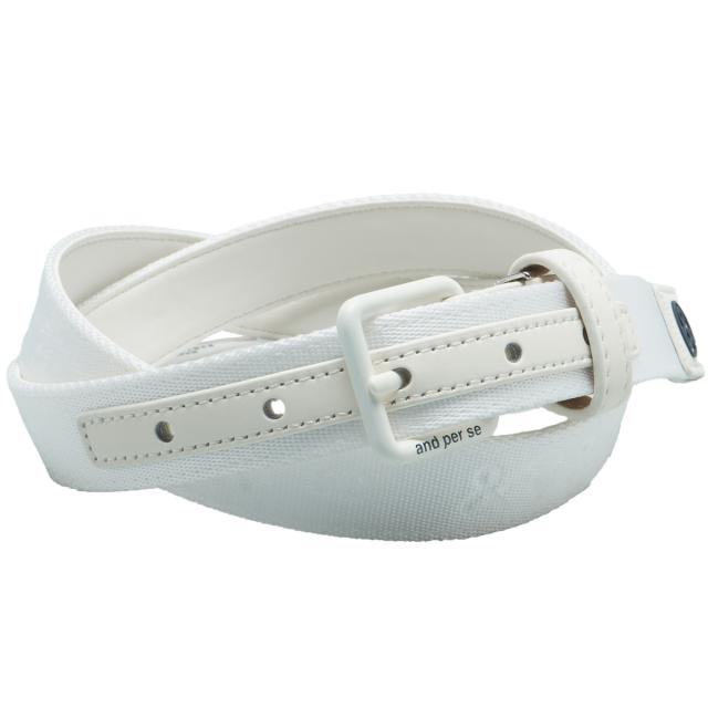 アンパスィ　and per se　テープベルト　レディス