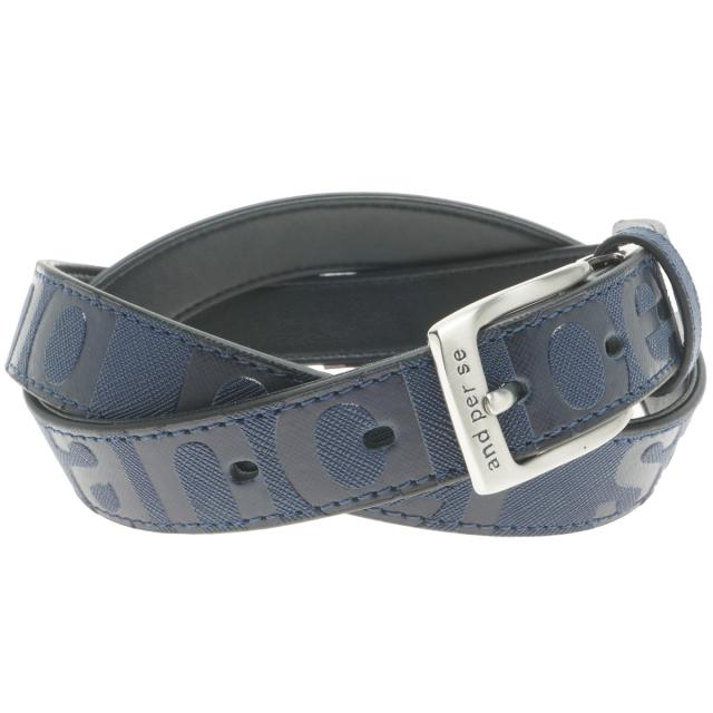 アンパスィ　and per se　エンボスベルト　レディス