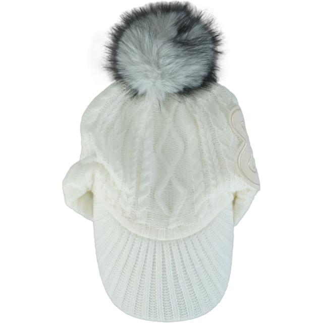 アンパスィ　and per se　つば付きニットキャップ　レディス