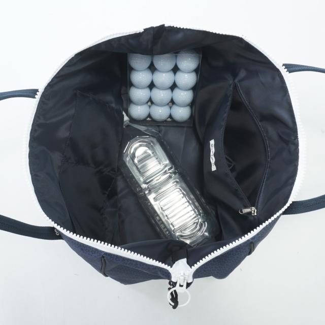 アンパスィ and per se 総柄ボストンバッグ