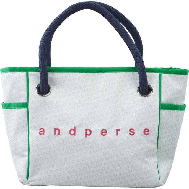アンパスィ　and per se　総柄カートバッグ