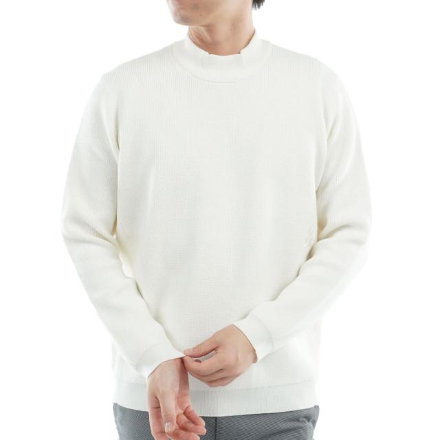 アンパスィ　and per se & GOLF　ウール×ペーパーファイバー ストレッチセーター